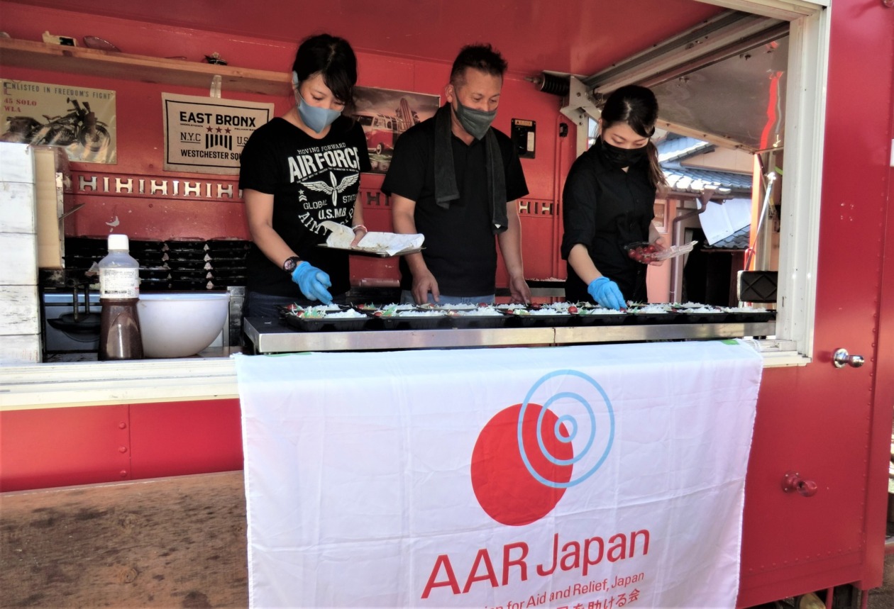 佐賀の被災地で炊き出し開始：令和3年8月豪雨 | 活動レポート | AAR Japan[難民を助ける会]：日本生まれの国際NGO