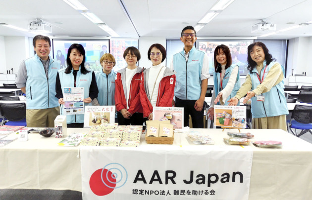 リコー社会貢献クラブ・FreeWillがAARチャリティ商品の販売会開催 | AARブログ | AAR Japan[難民を助ける会]：日本生まれの国際NGO